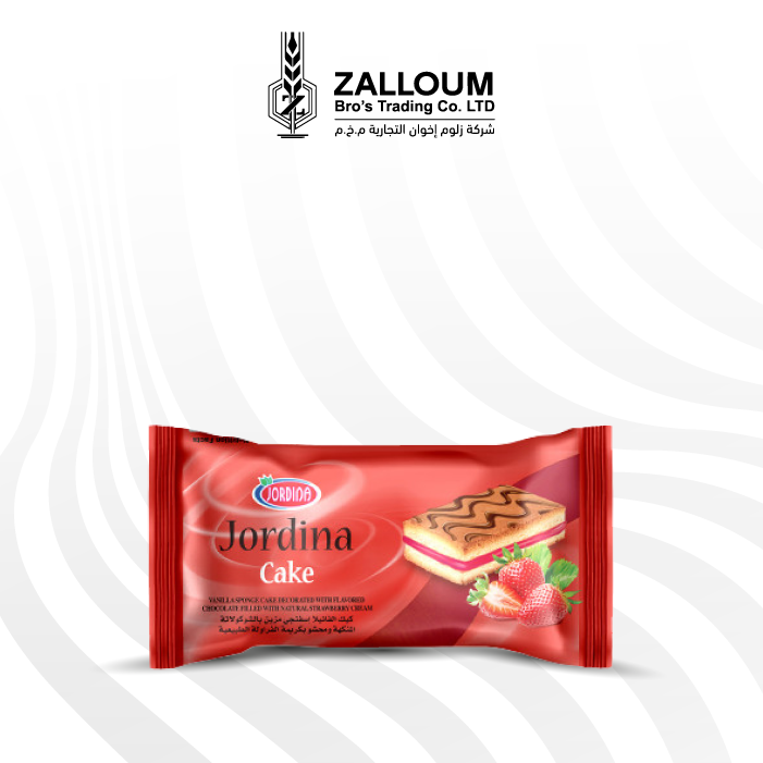 Jordina Cake ( Strawberry flavor) – Zalloum Bro's Trading Co. LTD